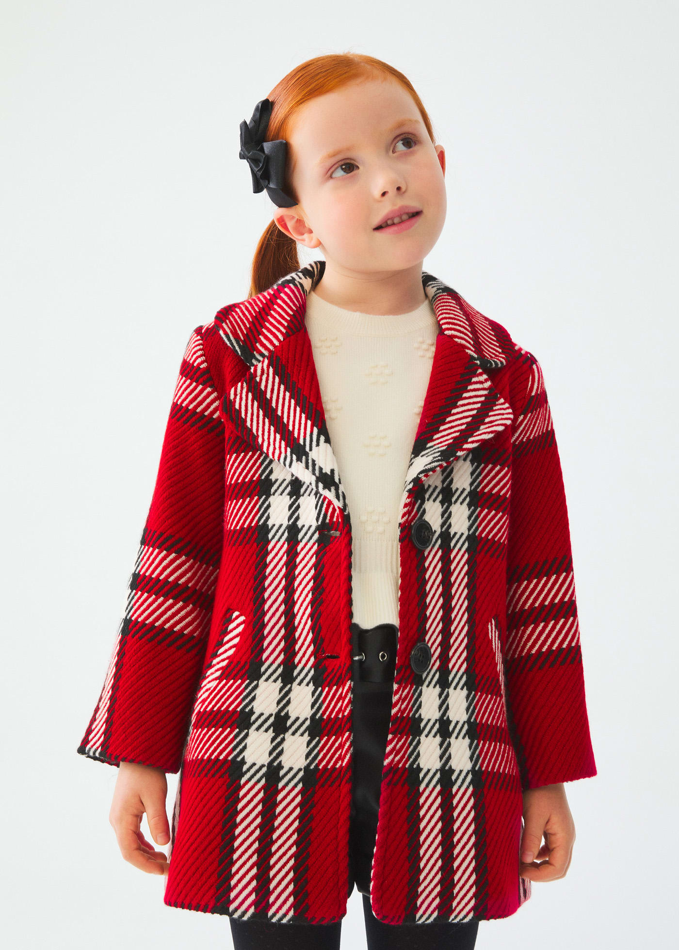 Plaid Coat Girl Abel And Lula