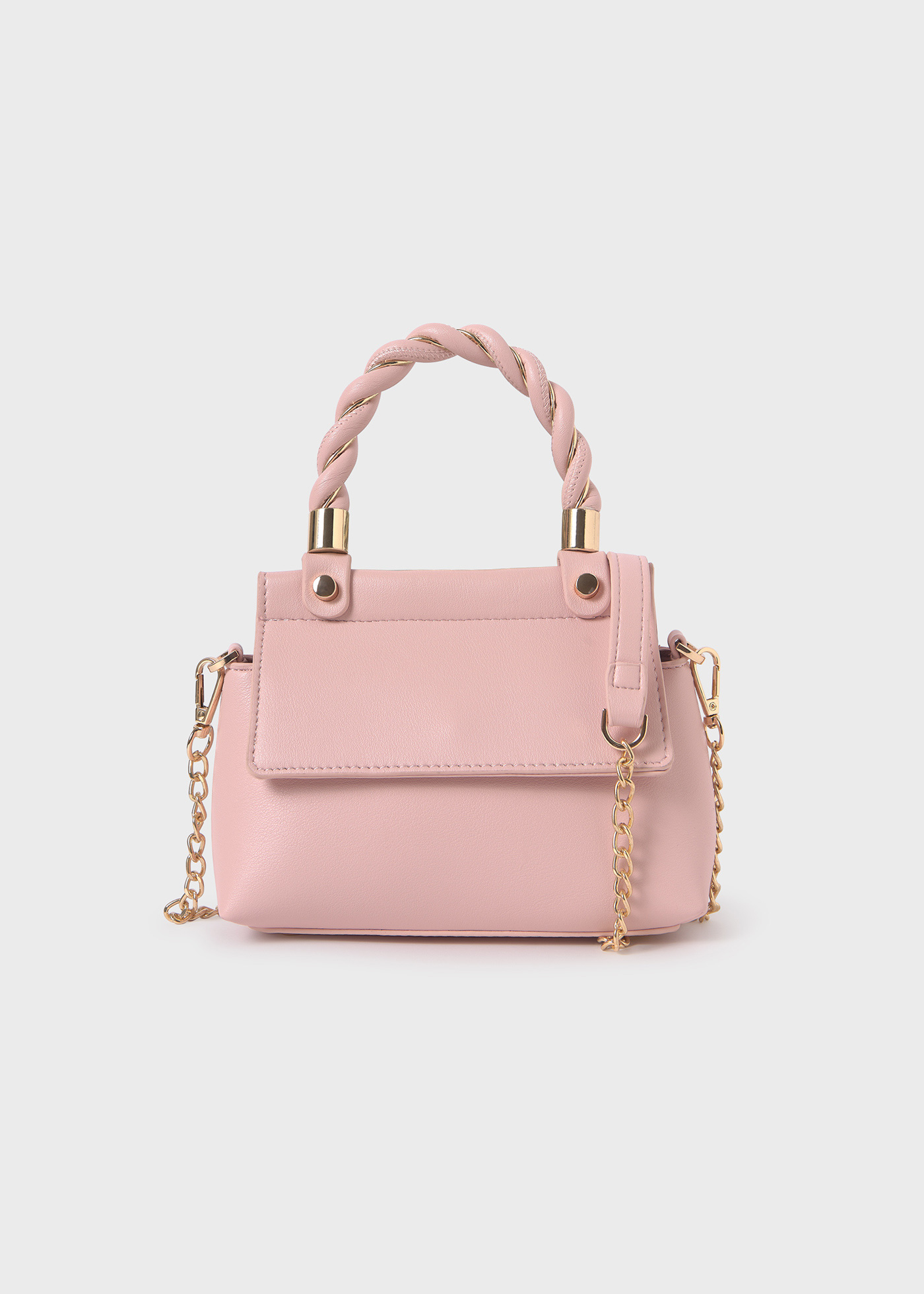 Bolso nacarado niña Rosa Pastel | Abel & Lula