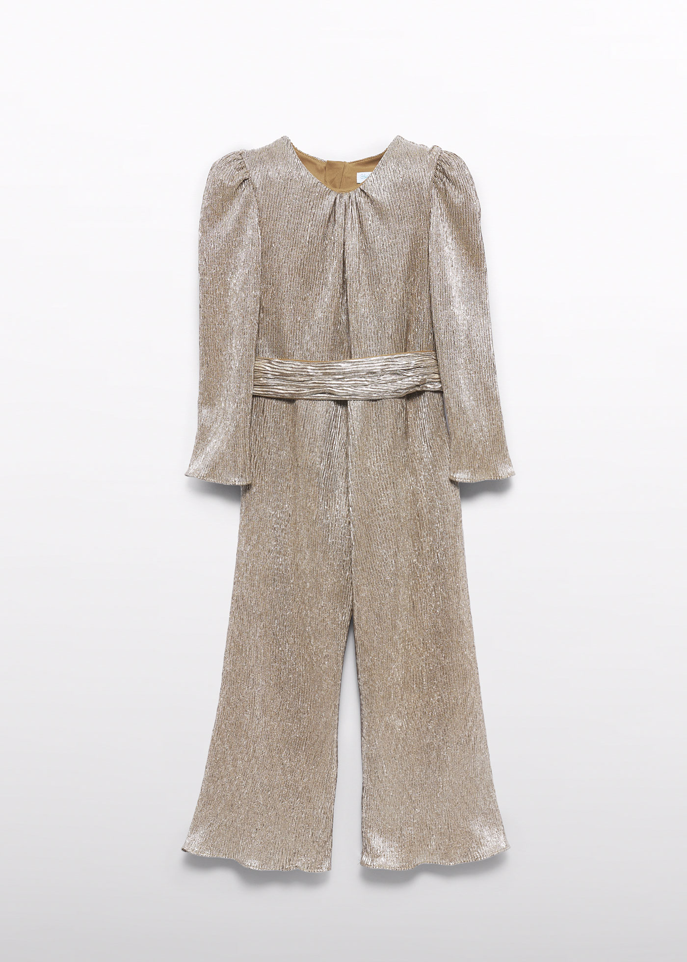Girls knit jumpsuit Bronce | Abel & Lula