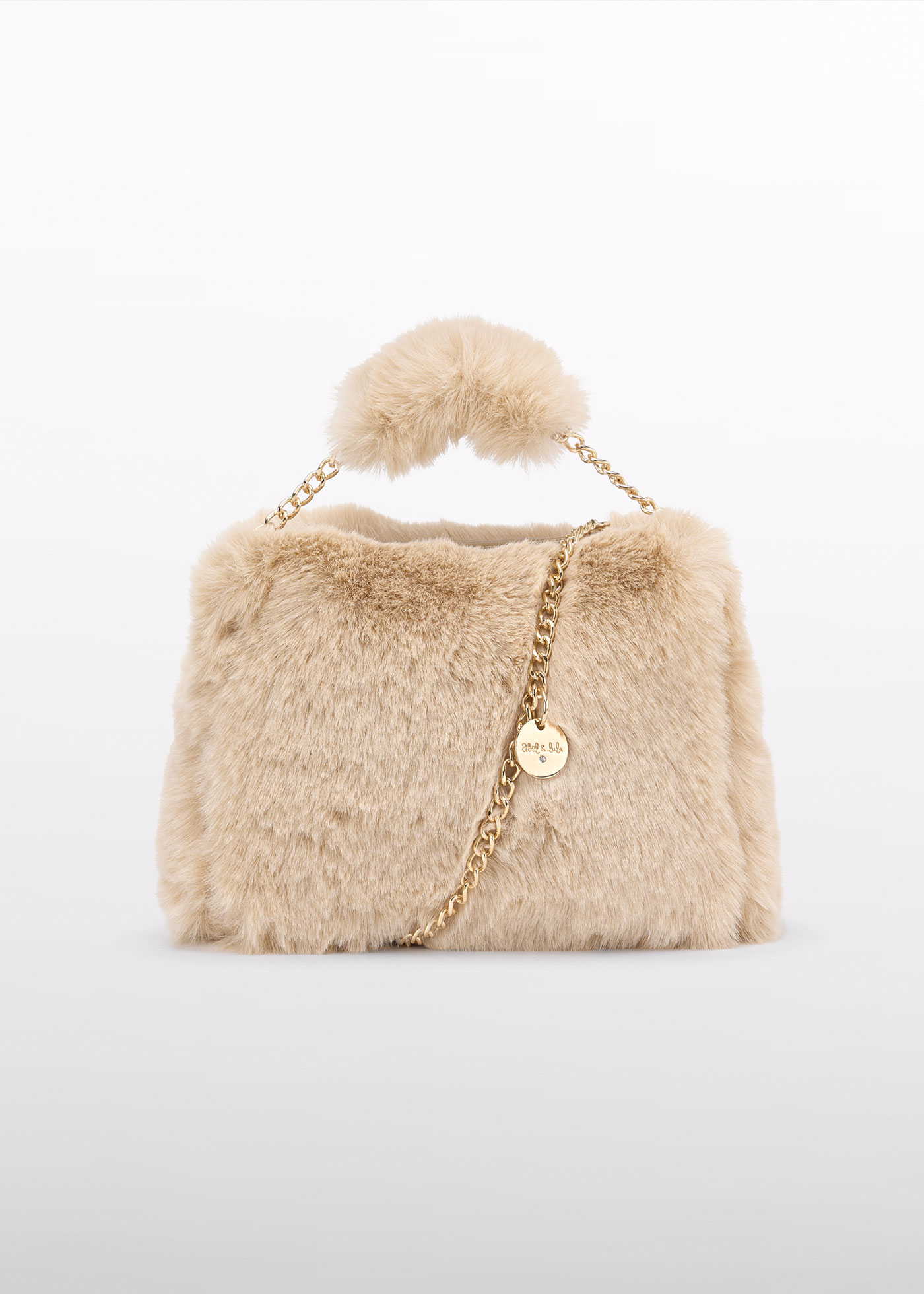 Girls fluffy bag Almond | Abel & Lula